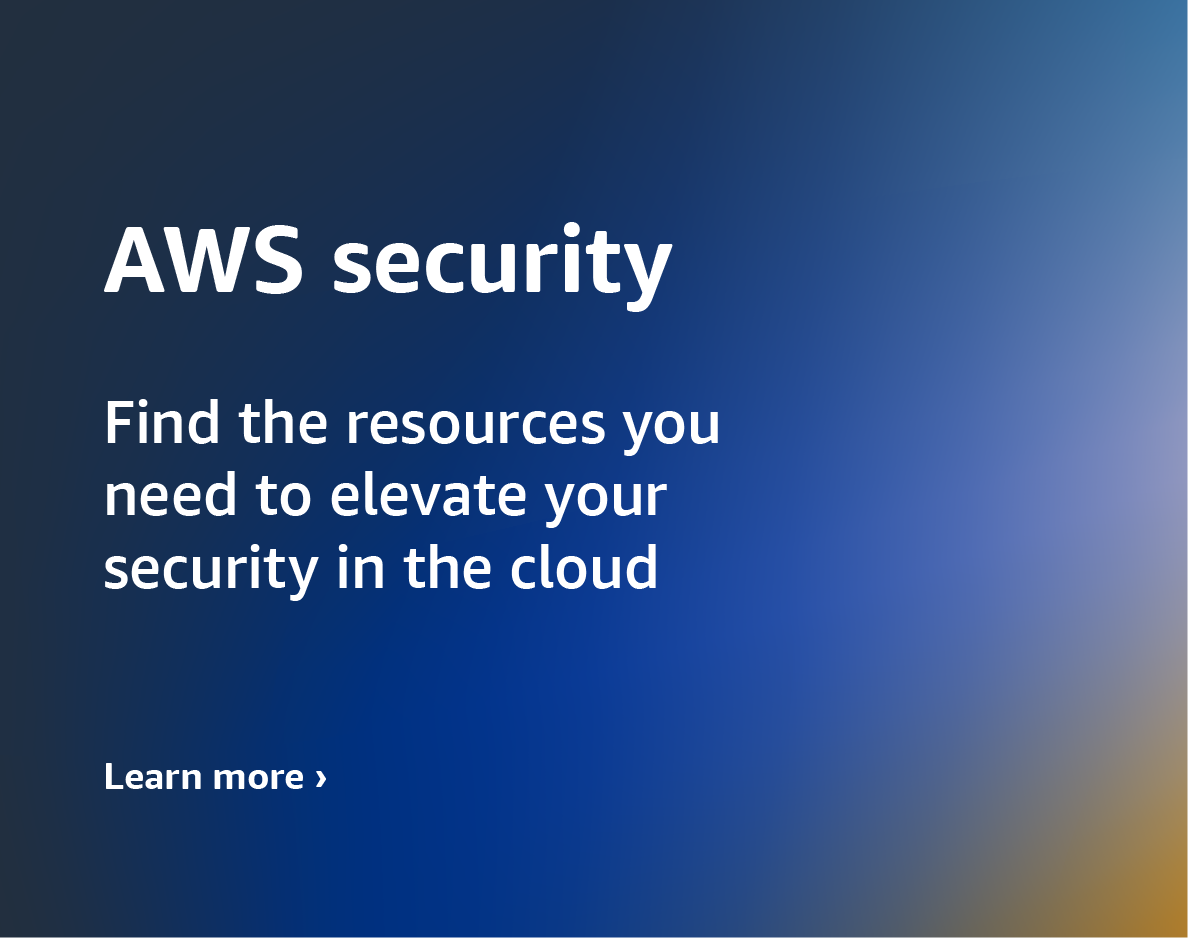 Amazon Web Services Sign-In